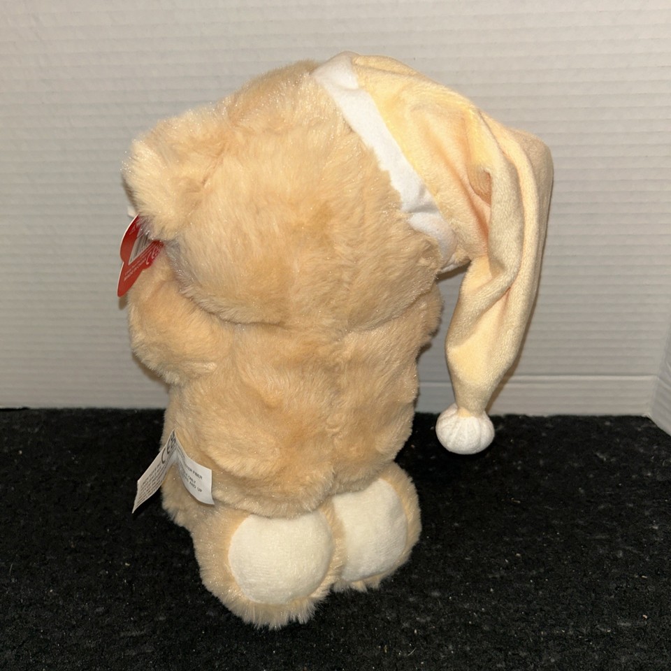 Linzy Kneeling Praying Bear Plush 10" Tan Now I Lay Me Down To Sleep ...