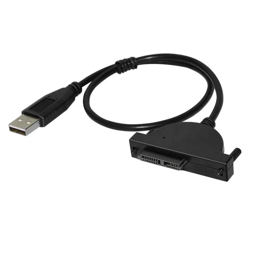 USB 2.0 Cable Connector Only for External CD DVD Drive – PC Laptop ...