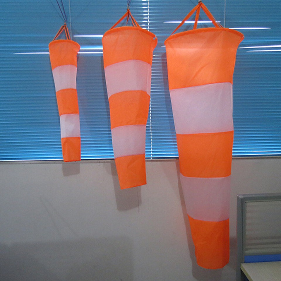 Windsock Hanging Aviation Windsock Wind Measurement Sock Bag Reflective ...