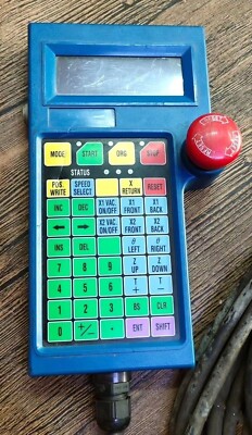 1PCS USED Test OK MXCB-112 DYNAX Teaching pendant Via DHL or Fedex # ...