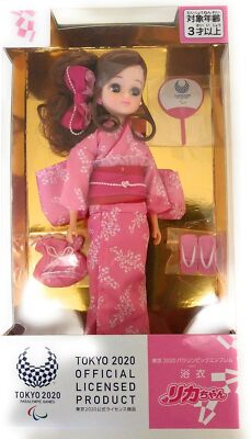 New Takara Tomy Licca Yukata Doll Tokyo 2020 Paralympic Emblem from ...