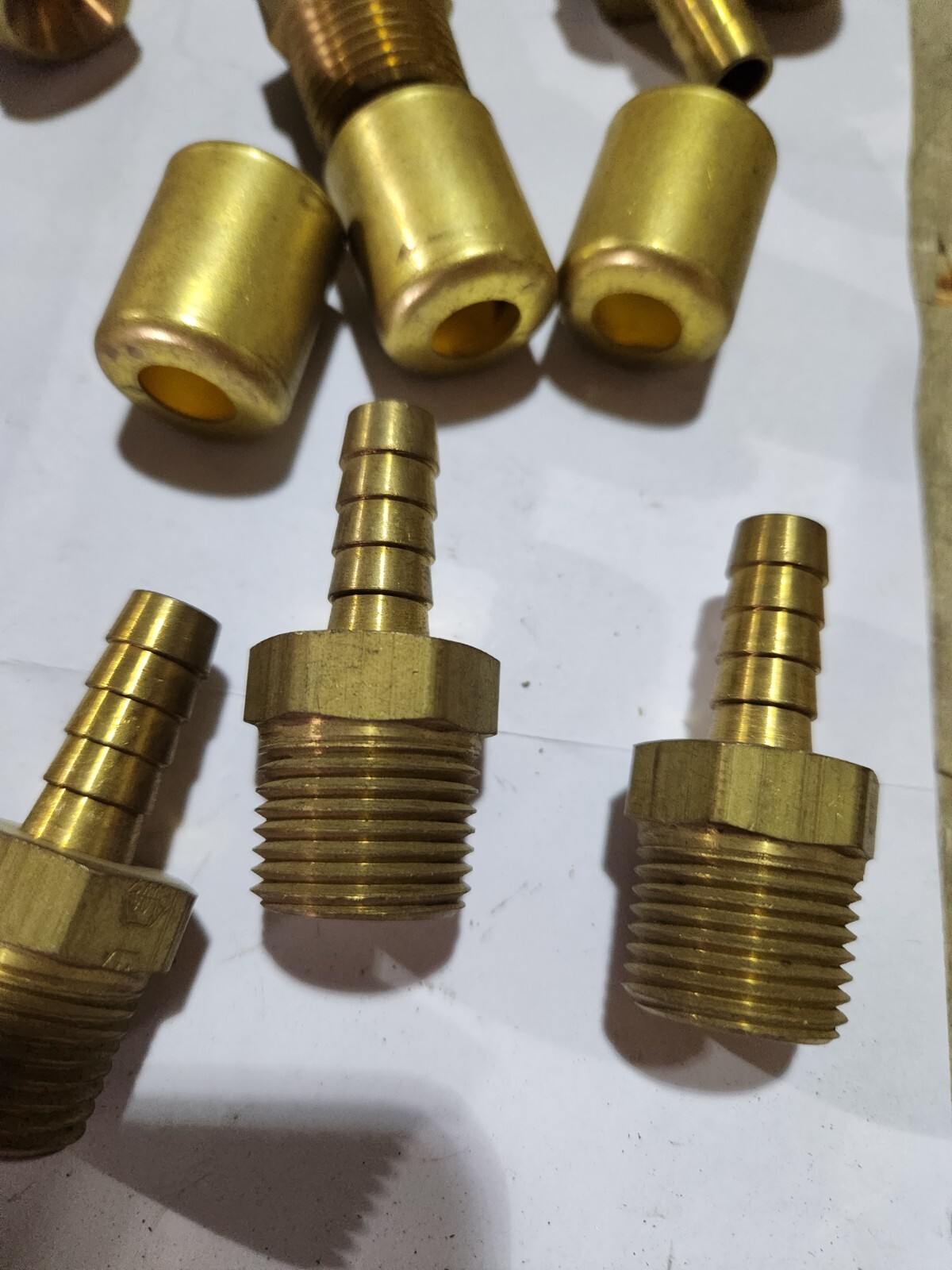 EATON Weatherhead Coll-O-Crimp 33806P-108 Male Pipe Rigid Fitting CA360 ...