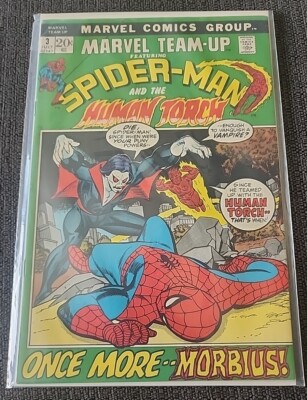 MARVEL TEAM-UP #3 1972 MARVEL 3RD APP OF MORBIUS FN+ copy2 | eBay