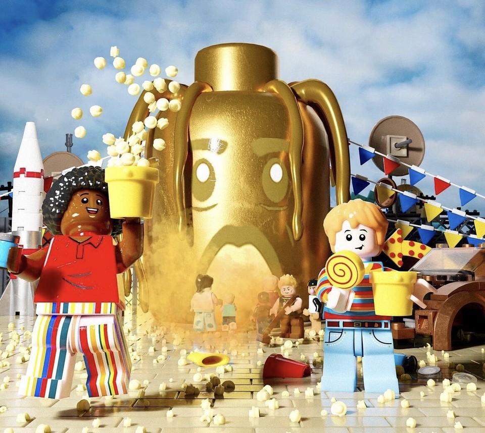 Travis Scott Astroworld Canvas Don Astroblock Lego-Moc LE Block Figure ...