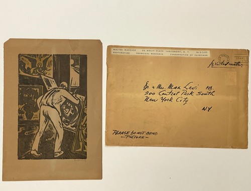 Walter Marcuse Signed Print used as Greeting Card | eBay