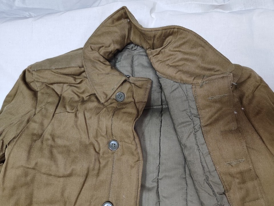 SOVIET Russian Army TELOGREIKA WW2 MILITARY WINTER JACKET FUFAIKA ...