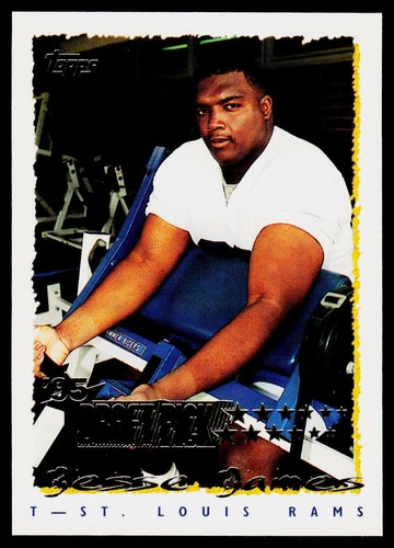 Jesse James, 1995 Topps, #435, St. Louis Rams, RC | eBay