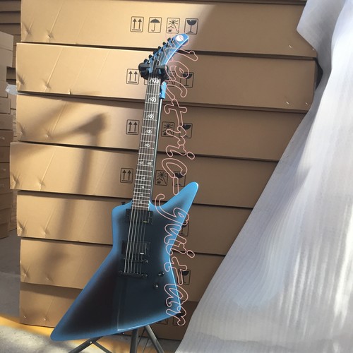 Blue Burst Explorer Electric Guitar H-H Pickups James Hetfield Mahogany ...