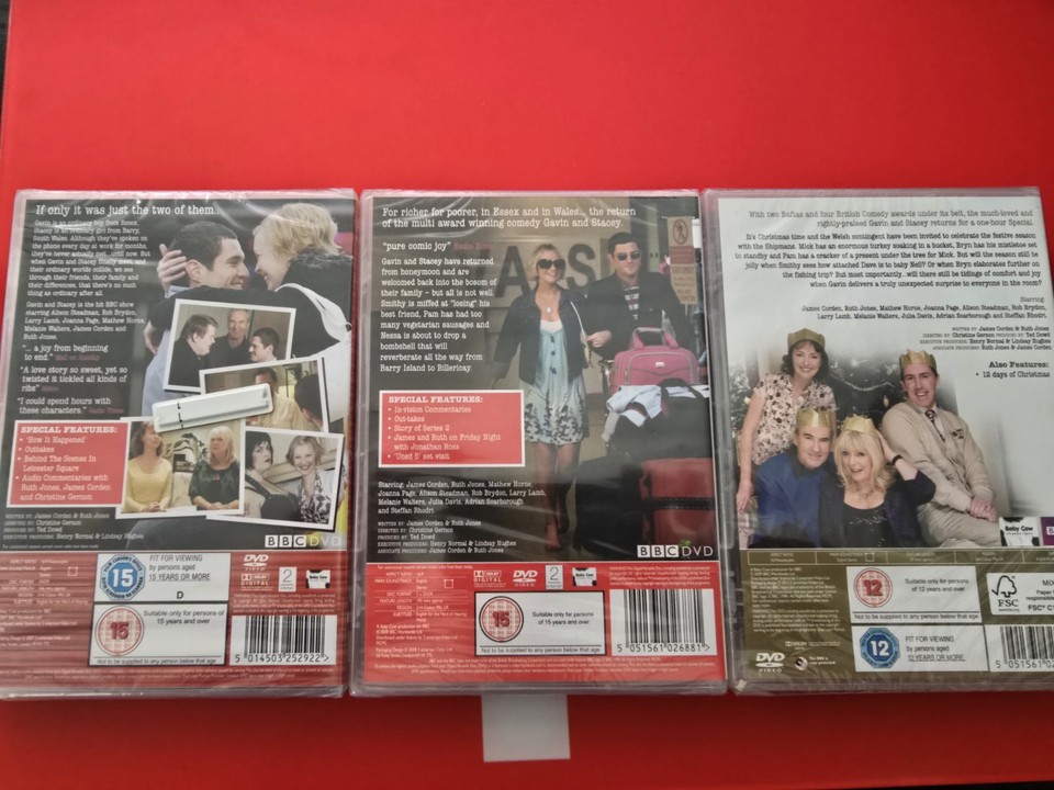 Gavin And Stacey - Series 1-2 (DVD, 2008) + Christmas Special DVD ...