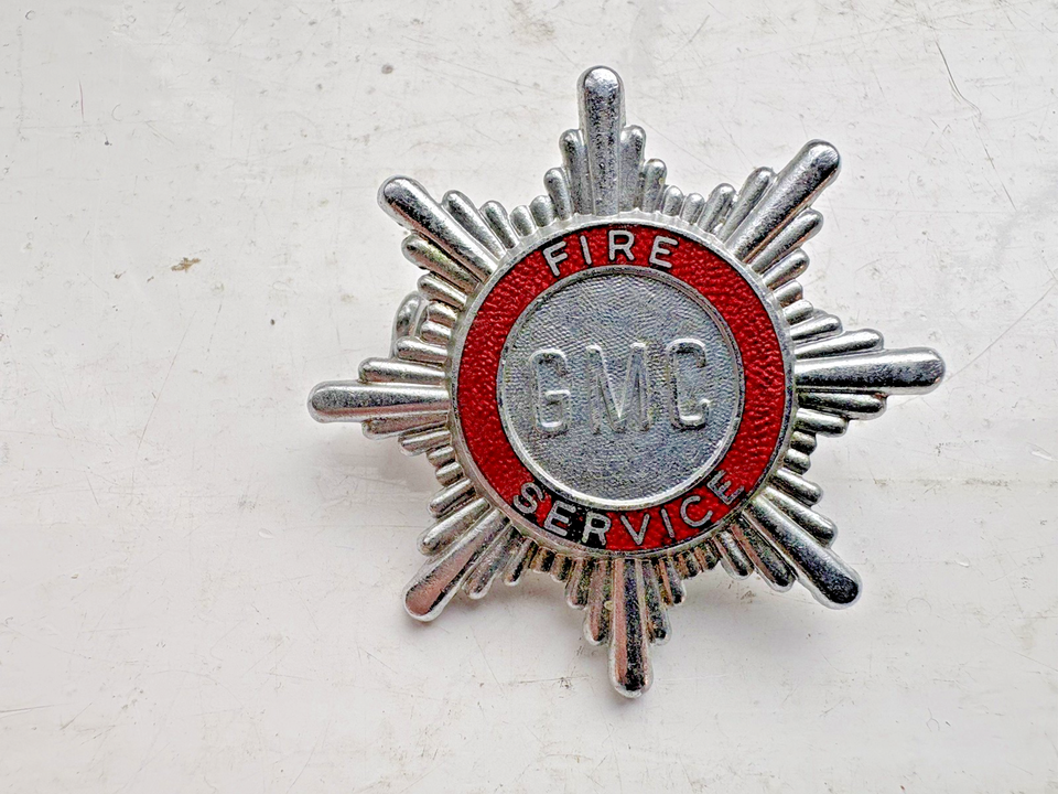 3 different Vintage Obsolete Manchester Fire Brigade Firemans Enamel ...