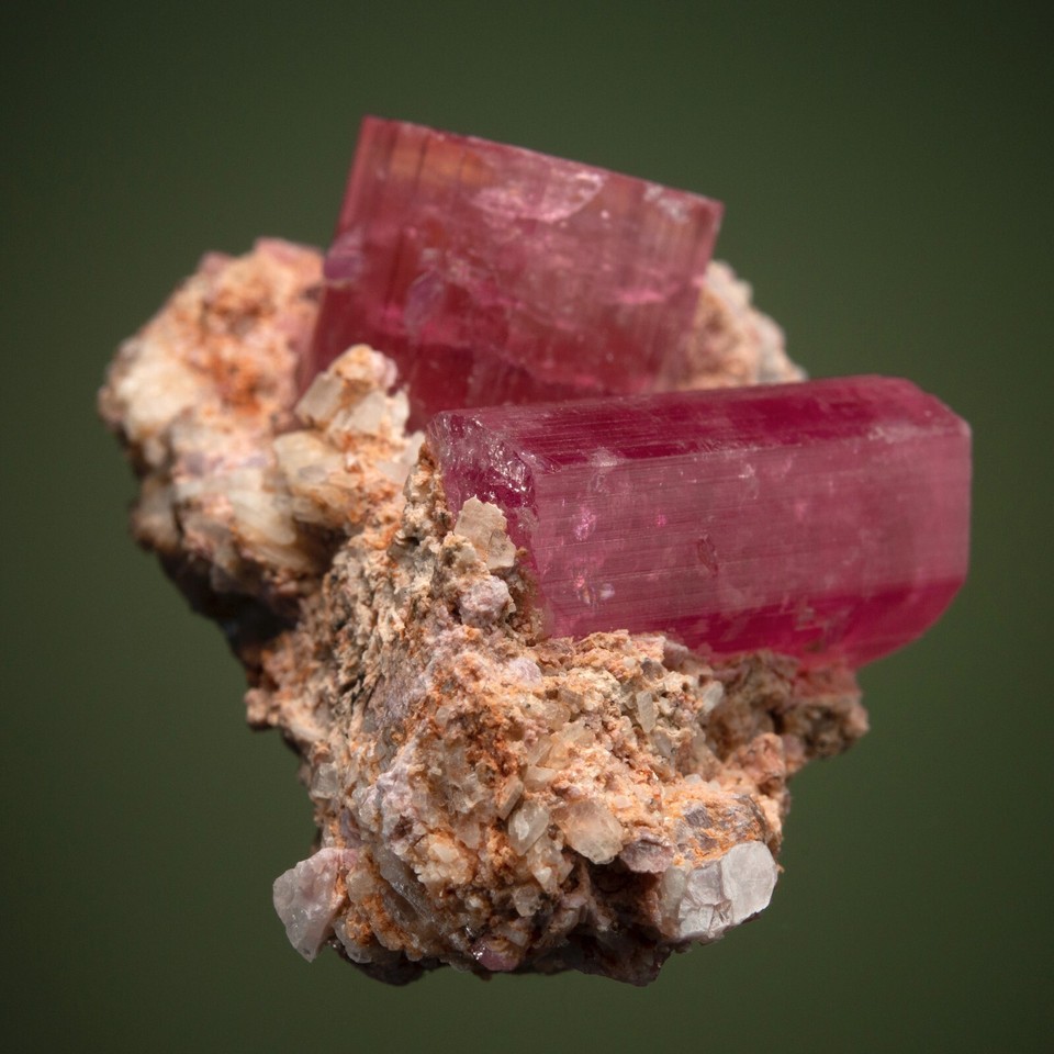 Elbaite, Stewart Mine, Pala, San Diego County, California, ex. Harris ...