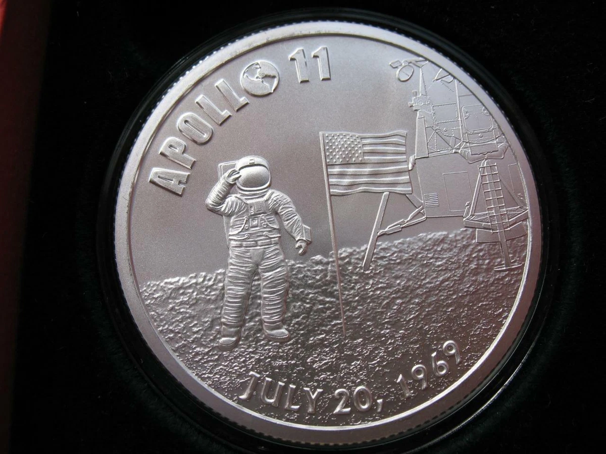 Apollo 11 Silver Coin