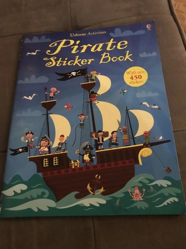 Pirate Sticker Book (Usborne Sticker Books) by Fiona Watt - Paperback ...