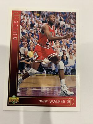 1993-94 Upper Deck Chicago Bulls Basketball Card #141 Darrell Walker | eBay