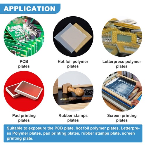 10.2x8.3inch Exposure Unit Screen Printing Exposure Unit Exposure ...