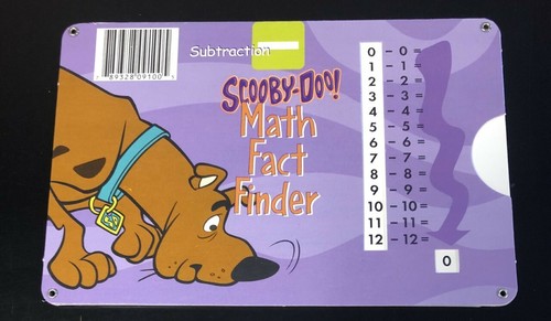 Addition Subtraction Scooby Doo Math Fact Finder EBay Addition Subtraction Scooby Doo Math Fact Finder EBay