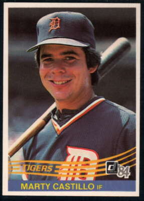 1984 Donruss #247 Marty Castillo Tigers | eBay