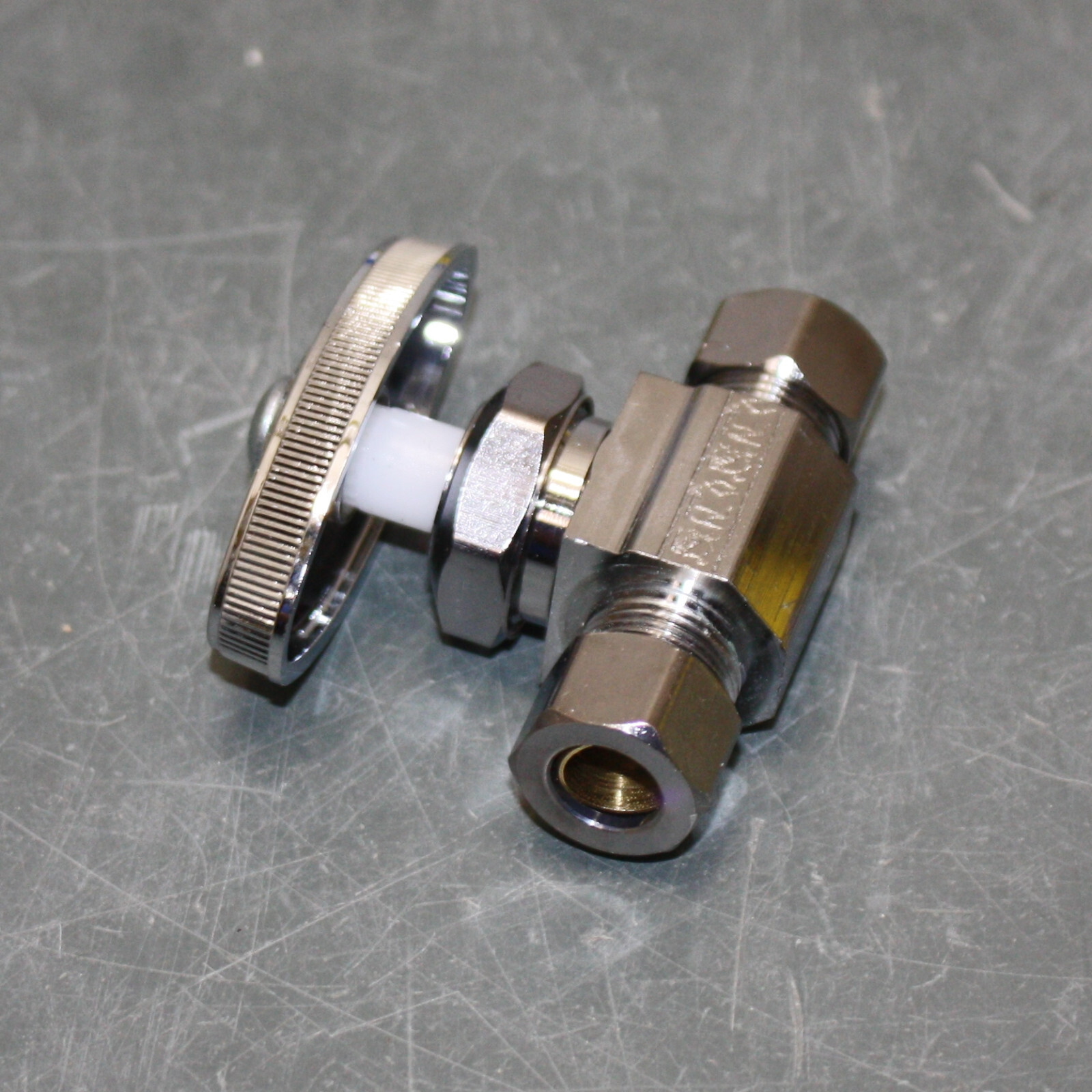 (15) Brasscraft Multi Turn Stop OCR11X C1, 1/4" Nom Comp x 3/8 ...