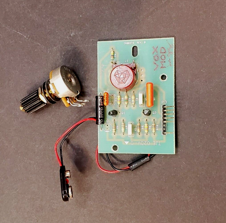 GAGAN VOX MOD pcb and icar pot kit for V847 vox wahs. vintage TDK ...