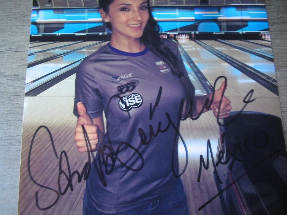 Sandra Gongora PWBA Bowler Bowling Signed Autographed 8 x 10 Photo | eBay