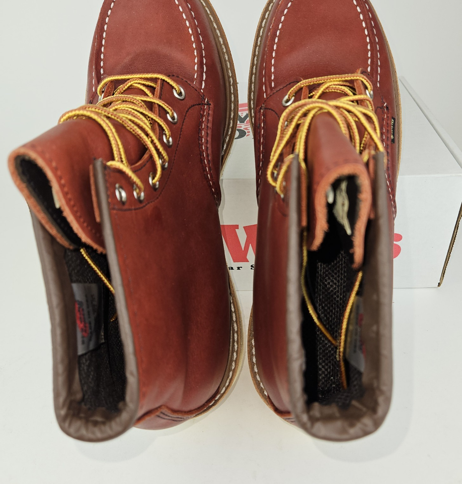 Red Wing Irish Setter 8864 Moc Toe Gore-Tex Leather Boots Oro Russet Sz ...