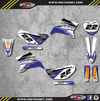 Yamaha TTR 125 / 2008 - 2016 sticker kit SHOCKWAVE style decals Fully ...