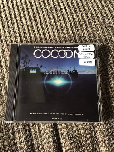 COCOON 1985 ORIGINAL SOUNDTRACK JAMES HORNER SCORE OOP POLYGRAM PRINT ...