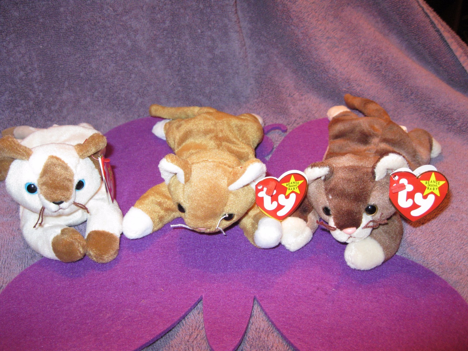 NIP, SNIP, AND POUNCE TY BEANIE BABIES | eBay
