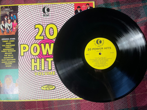 Vinyl 20 Power Hits Volume 2 K-Tel Records LP TU-222 1972 Compilation ...