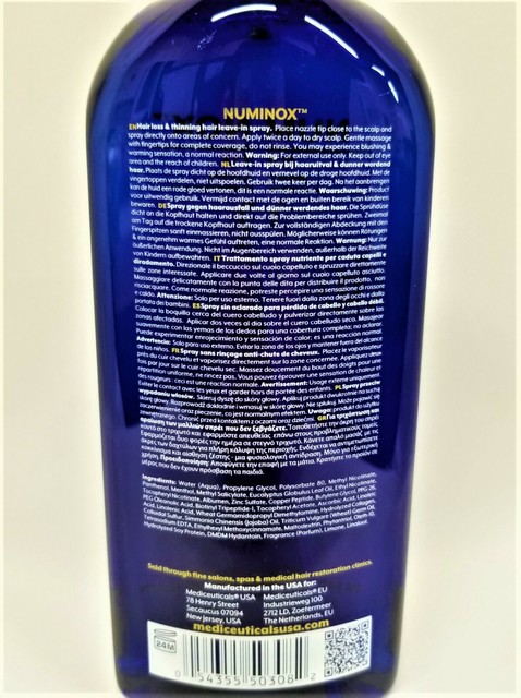 Therapro Mediceuticals Numinox Scalp Follicle Stimulator DHT Blocker 8 ...