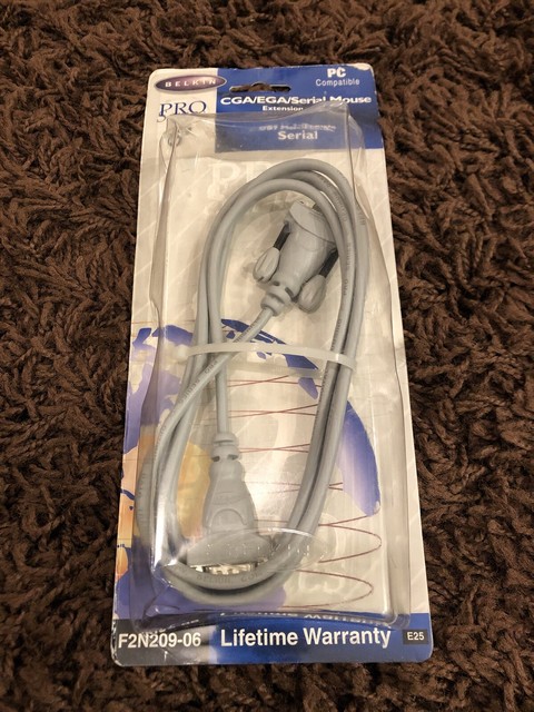 Belkin - Pro Series CGA/EGA Monitor/Serial Mouse Extension Cable ...