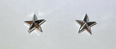 EMT-FIRE-EMS Metal Star Collar Insignia 1/2" or 3/4 inch- Gold Tone or ...