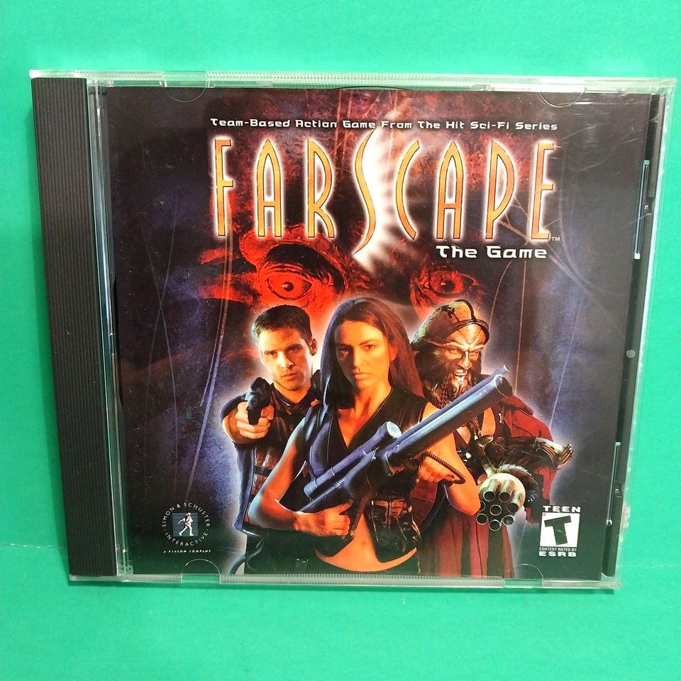 Farscape the Game PC Cd Rom Windows Computer Game Sci Fi Tv Series Jim ...