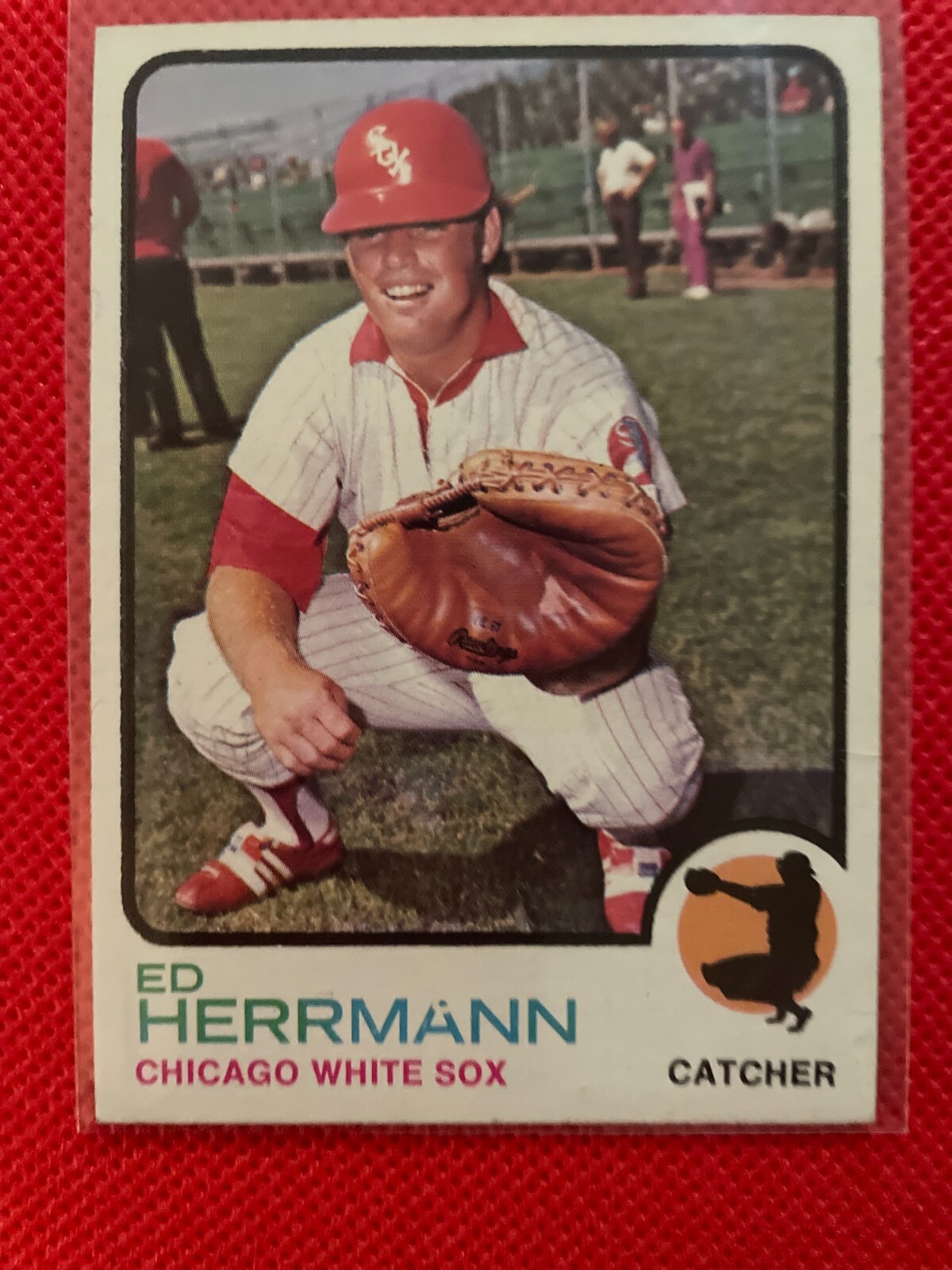 1973 TOPPS # 73 ED HERRMANN | eBay