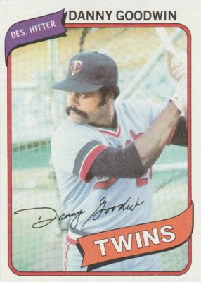 FREE SHIPPING-MINT-1980 TOPPS #362 DANNY GOODWIN TWINS (FACSIMILE ...