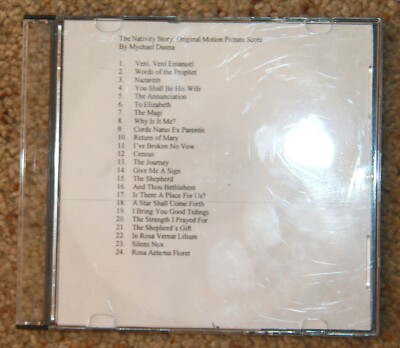 The Nativity Story motion picture score movie soundtrack CD promo ...