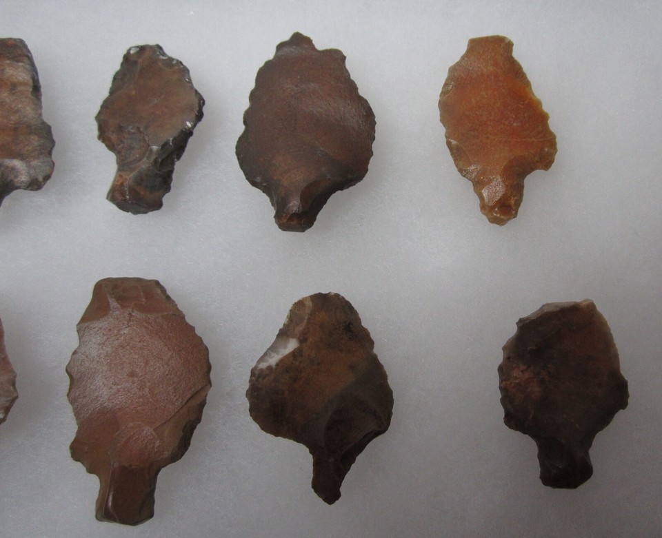 28 Neanderthal Arrowhead / Spearpoints -40,000 BC Ziagot, Morocco | eBay