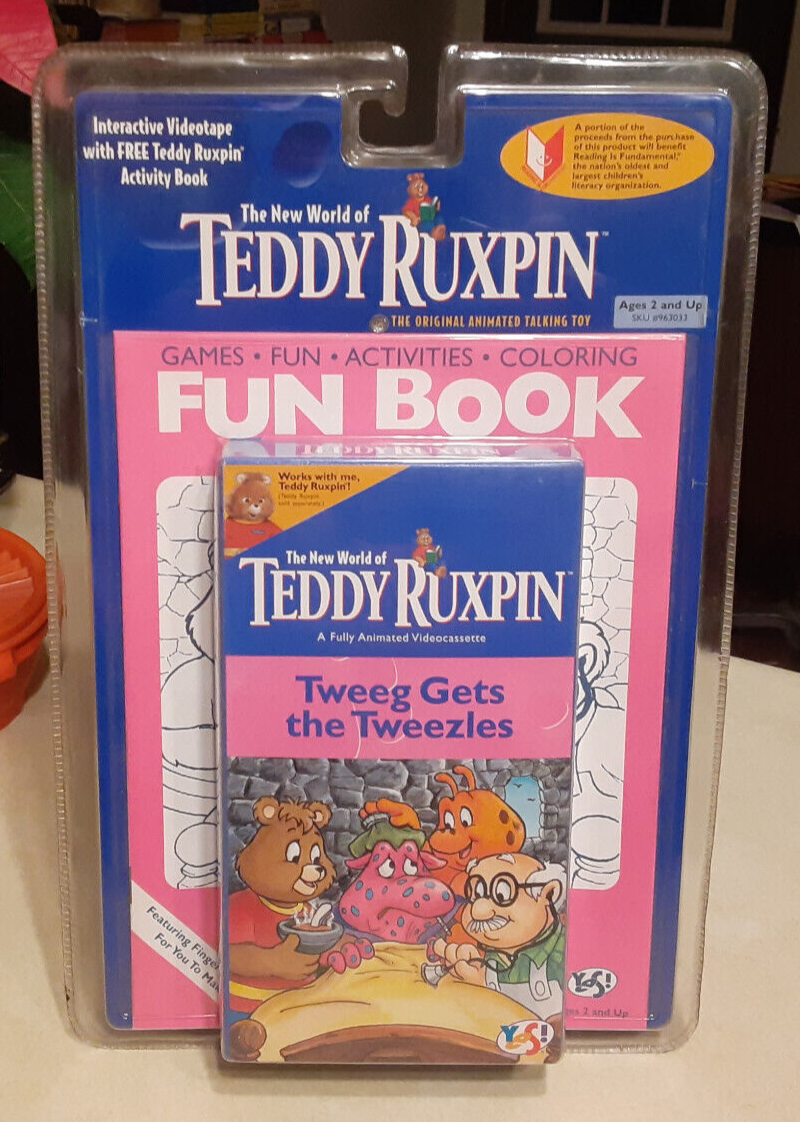 Vintage World of Teddy Ruxpin Tweeg Gets the Tweezles Interactive VHS ...