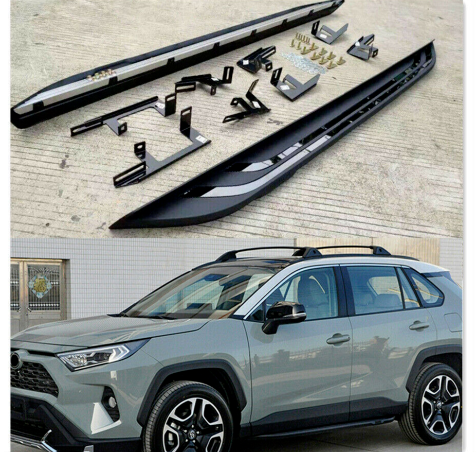 Fixed Running Board Side Step Nerf Bar Fits for 2019-2023 2024 Toyota ...