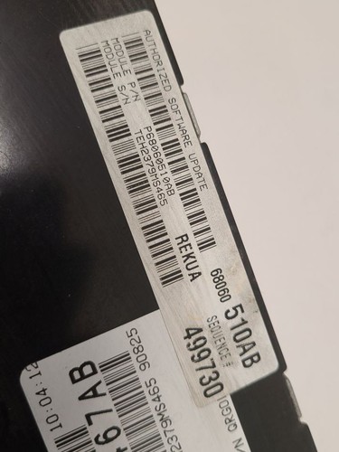 2009-2010 JEEP COMMANDER Engine ECM Electronic Control Module 3.7L ...