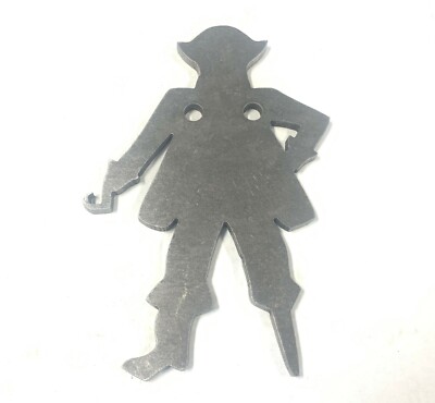 AR500 Pirate Silhouette Steel Target Gong 12" X 8" X 1/4" | eBay