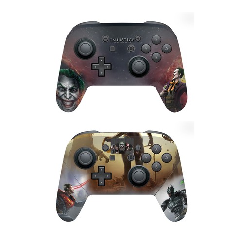 INJUSTICE GODS AMONG US KEY ART VINYL SKIN FOR NINTENDO SWITCH PRO ...