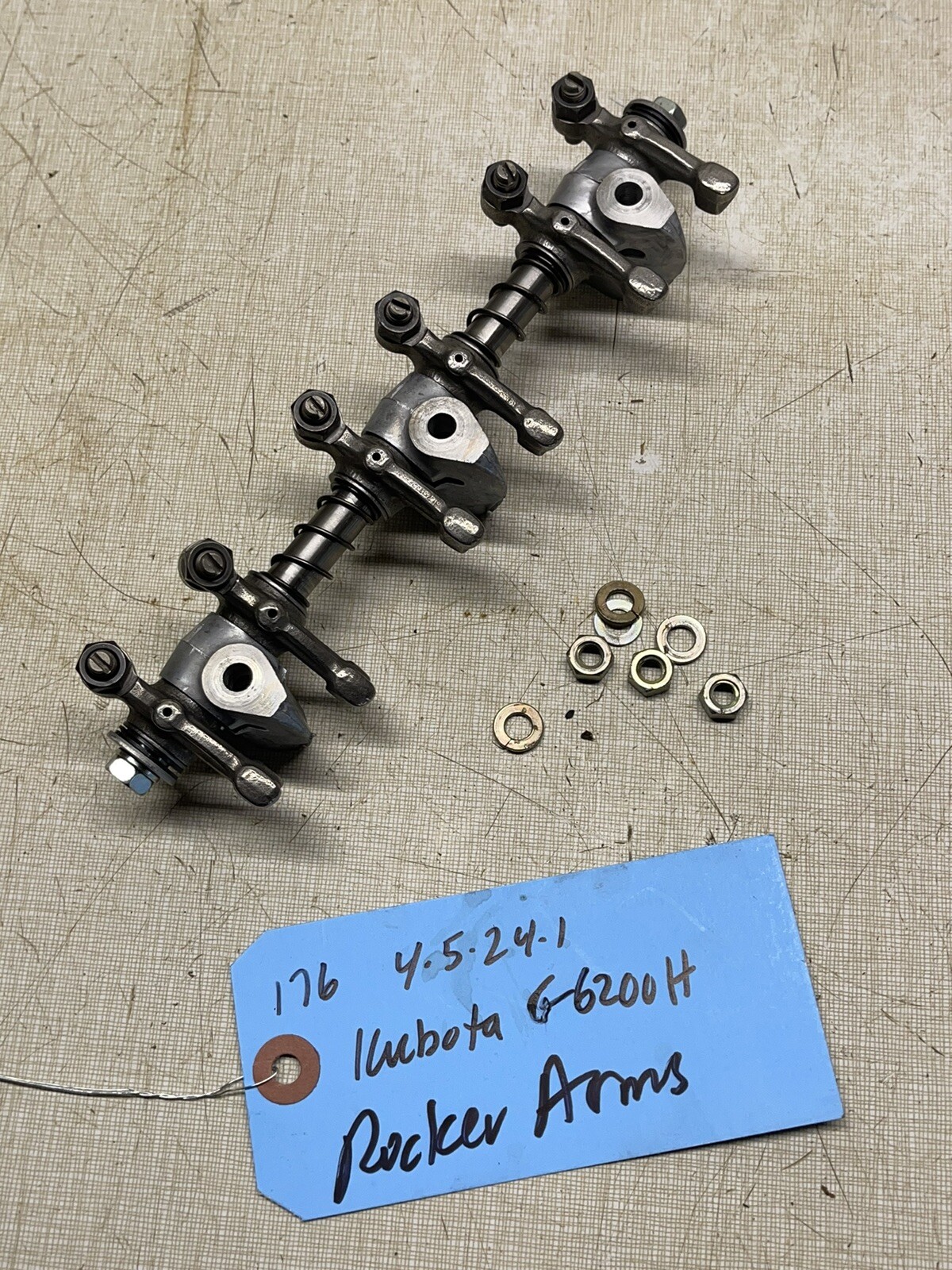 Kubota G6200H HST Tractor D640 Engine Rocker Arm Assembly | eBay