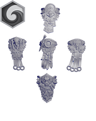 Resin Bits & Kits - 5 x Primal Hound Loincloth A - Greytide Studio | eBay