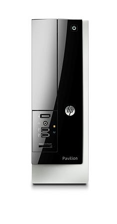 HP Pavilion Slimline Desktop PC 400-314 AMD E1 1.4ghz 8gb/250gb HDD Win ...
