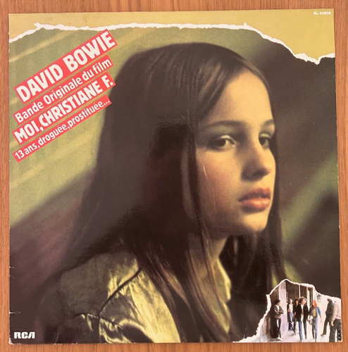 DAVID BOWIE RARE LP B.O CHRISTIANE F French press Original Soundtrack ...