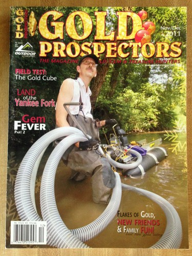 Vintage GOLD PROSPECTORS Magazine November December 2011 Treasure ...