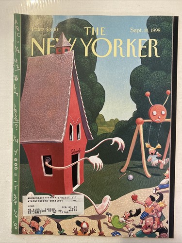 The New Yorker Magazine September 14 1998 Back to School William Joyce ...