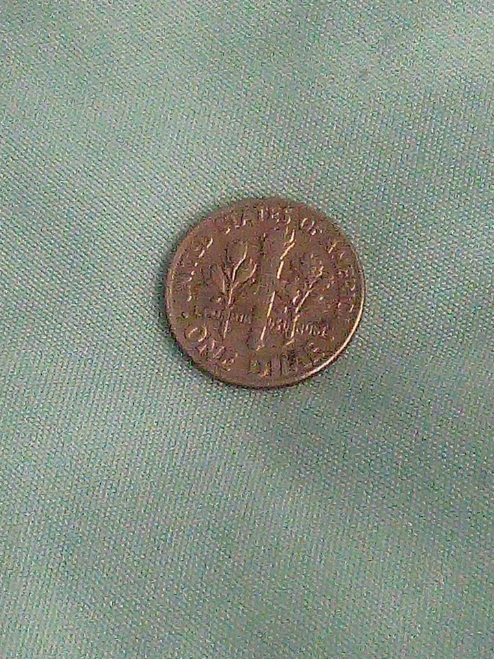 1983 p dime filled in p error coin | eBay