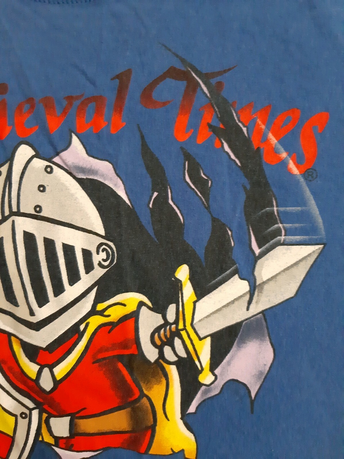 Vintage Medieval Times T-Shirt Logo Graphic Tee The C… - Gem